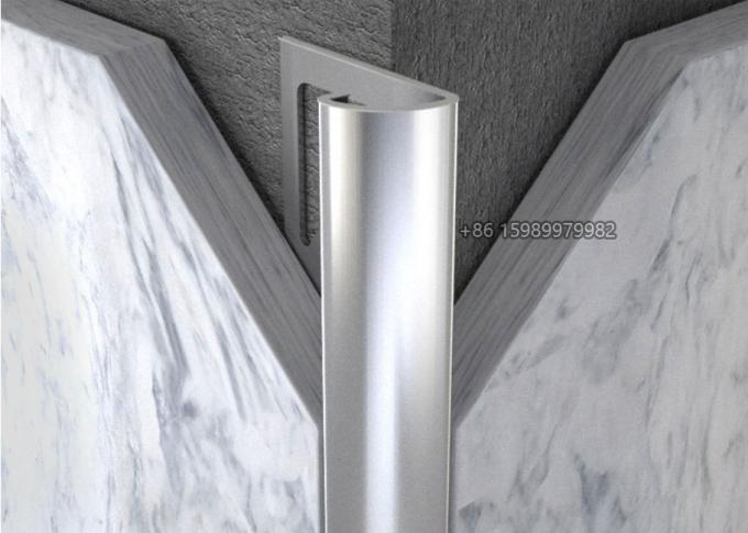 ODM Stainless Steel Quarter Round , 304 Stainless Steel Tile Edging Strip