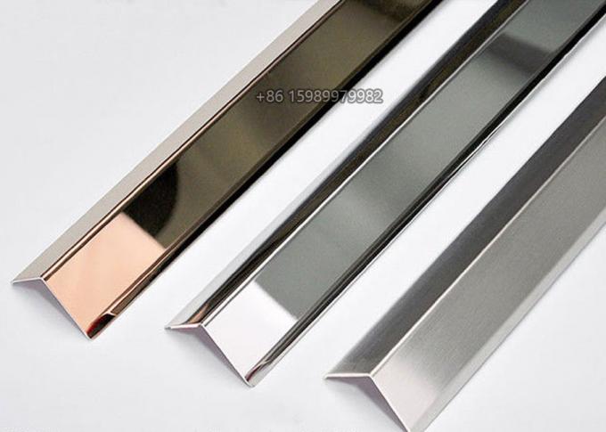 Anticollision Stainless Steel Wall Corner Guards 2x2x48 ODM Available